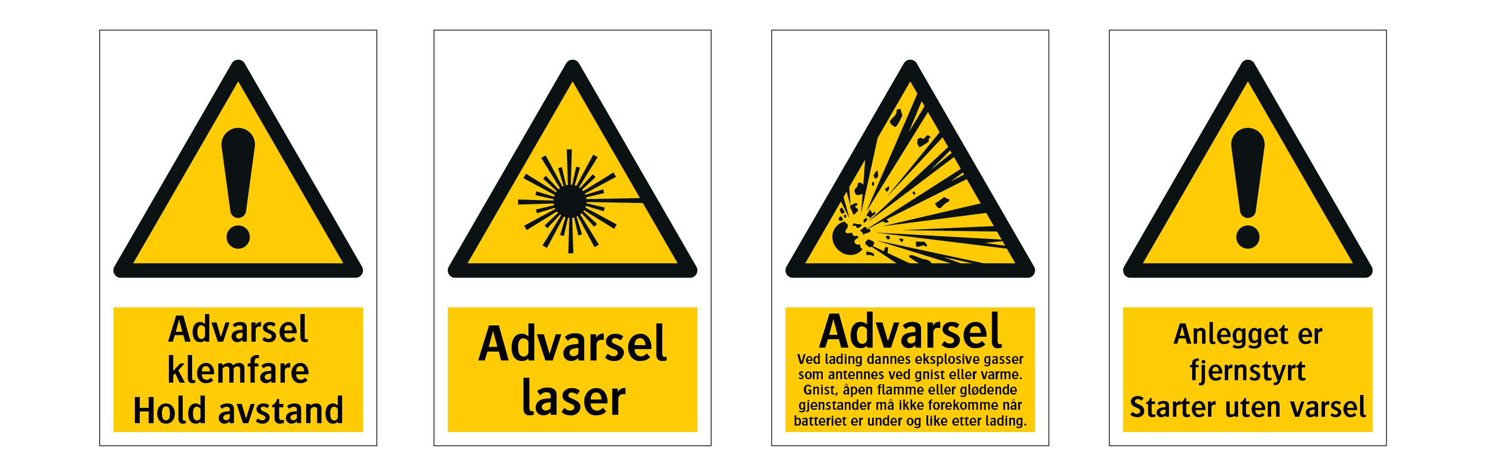 Varselskilt | Stort utvalg | SignOnline