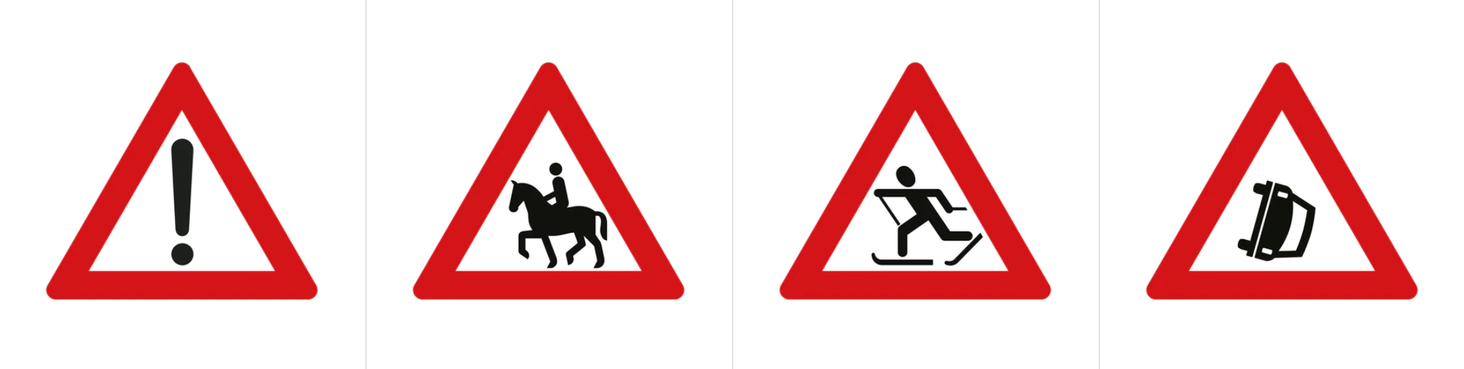 Fareskilt | Trafikkskilt | Stort Utvalg | SignOnline