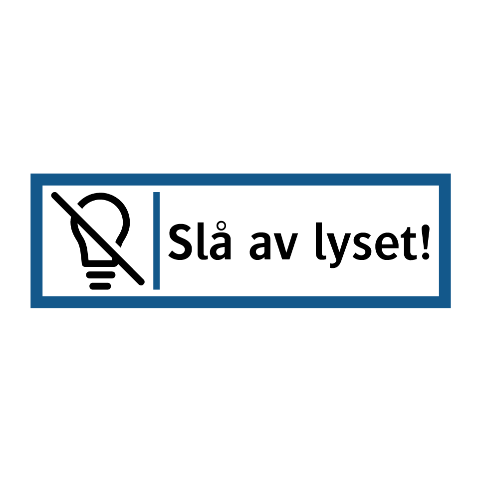 Slå av lyset!