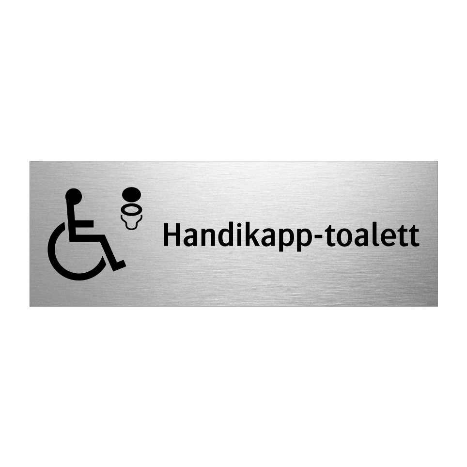 Kjøp Handikapp-toalett skilt | SignOnline | NO-I301