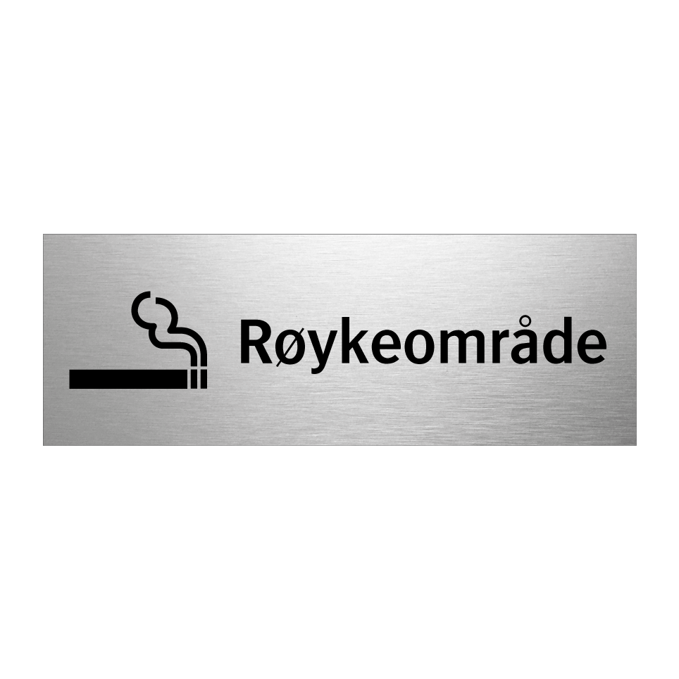 Kjøp Røykeområde skilt | SignOnline | NO-I389