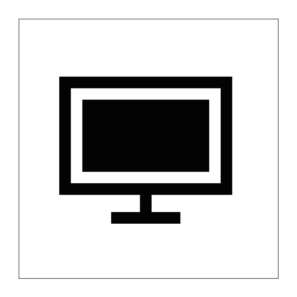 TV og skjermer skilt | Kjøp Online | SignOnline