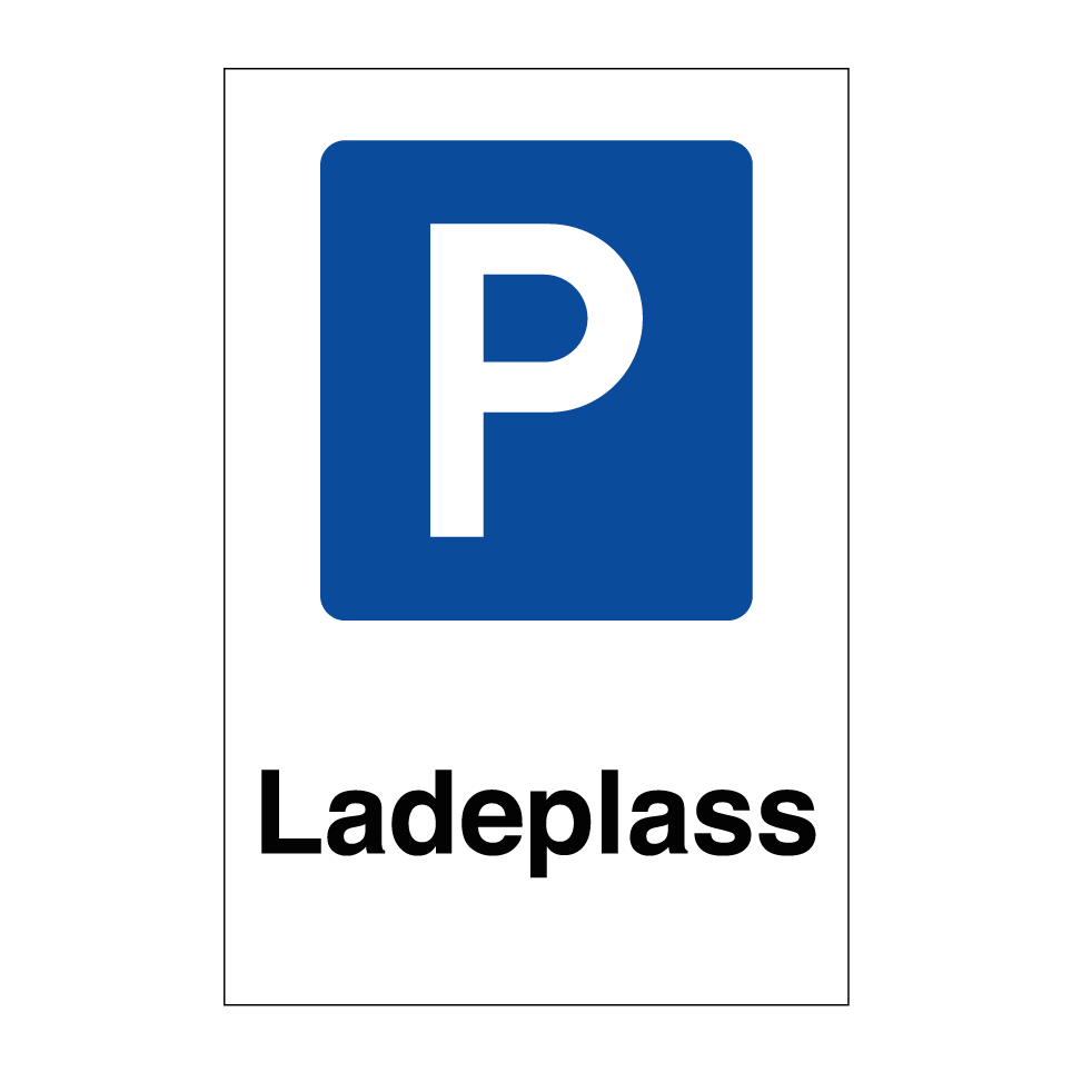 Kjøp Ladeplass skilt | SignOnline | NO-PA110