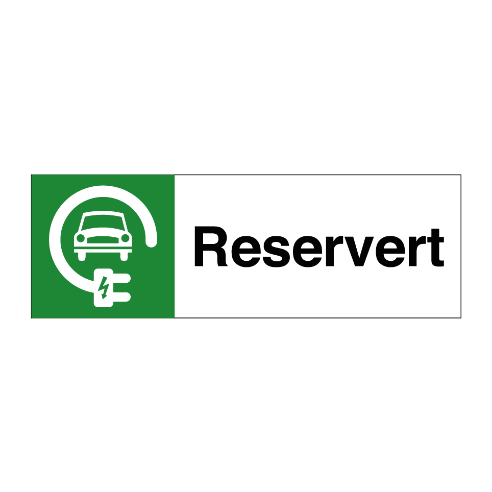 Kjøp Reservert skilt | SignOnline | NO-PA237