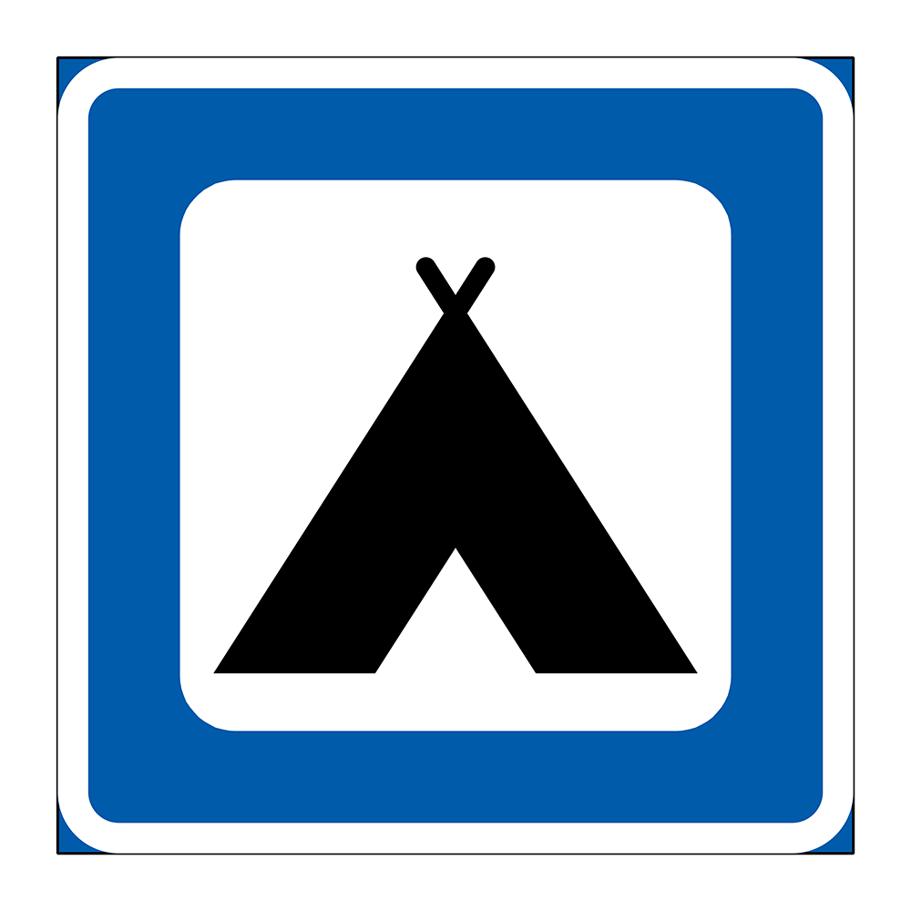 Kjøp 618 Campingplass skilt | SignOnline | NO-RO156