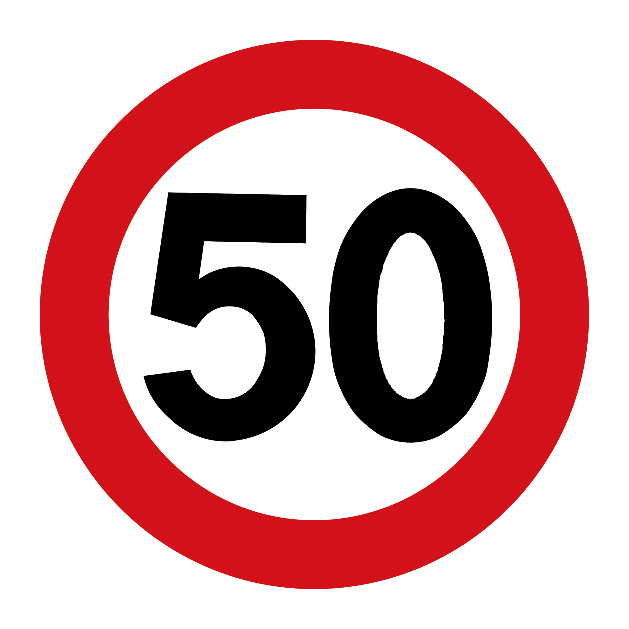 Kjøp 362.5 Fartsgrense (50) skilt | SignOnline | NO-RO75